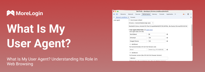 What Is My User Agent? Understanding Its Role in Web Browsing | MoreLogin Blog